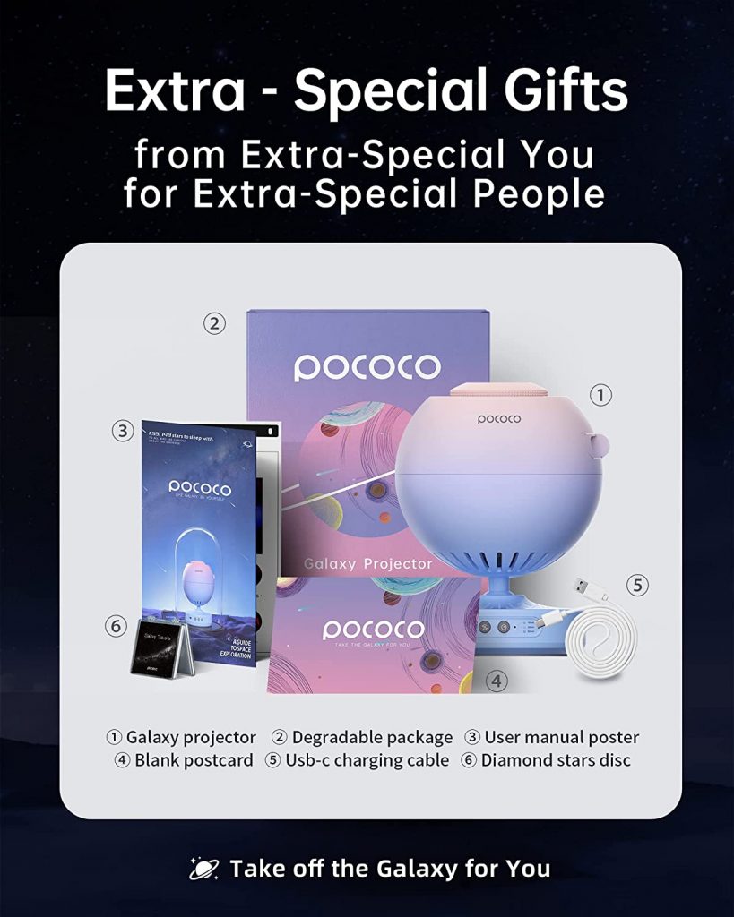 پروژکتور ستاره POCOCO Home Planetarium Star Projector | آرس سیستم